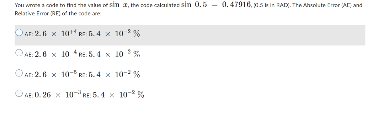you-wrote-a-code-to-find-the-value-of-sin-the-code-calculated-sin-0-5