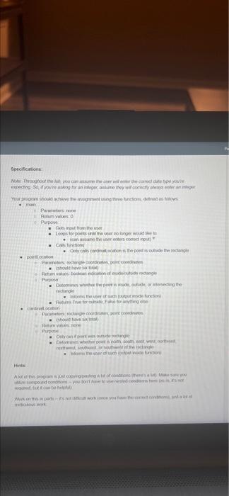 Objectives Cse 1384 Functions Lab 3 Continue Practicing Past